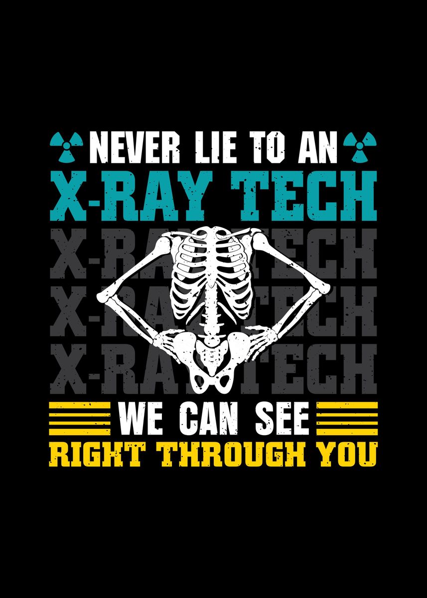 'X Ray Radiology' Poster, picture, metal print, paint by Sebastian ...