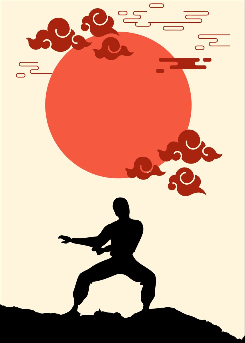 'Fight' Poster, picture, metal print, paint by Trending Collections ...