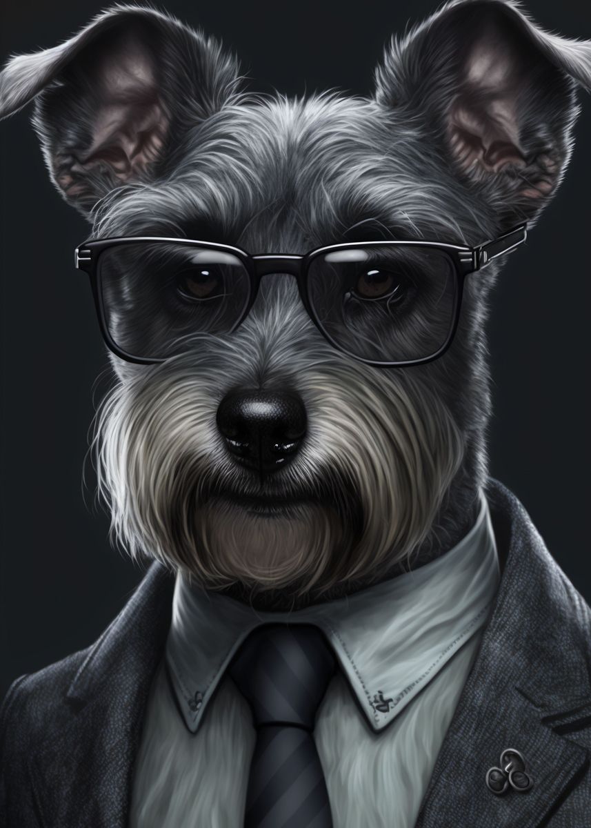 'Mr Fluff 007' Poster, picture, metal print, paint by Absuro Designs ...