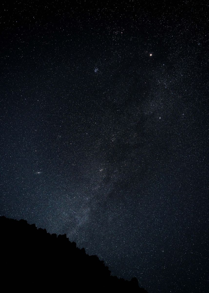 'Night Sky' Poster, picture, metal print, paint by Finnick | Displate