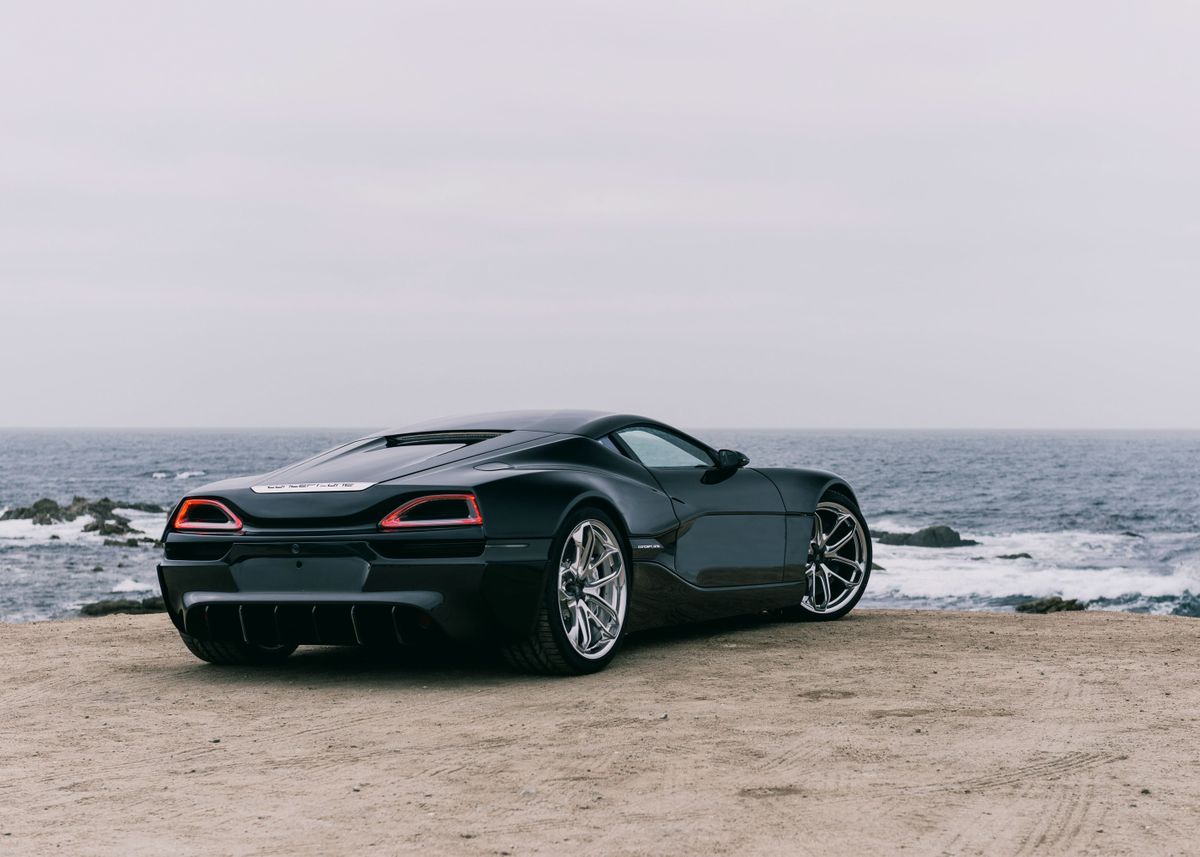 'rimac concept one' Poster by Supri GTR | Displate