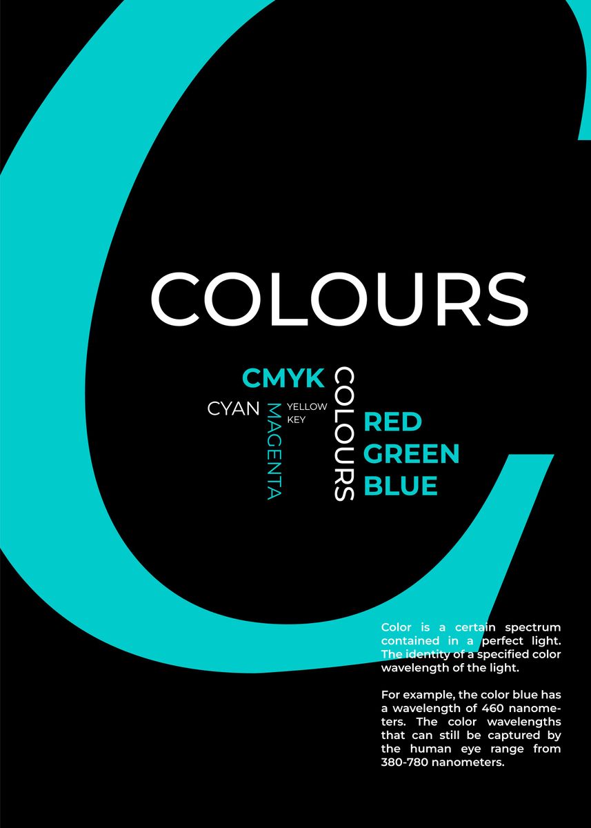 'C O L O U R S 2' Poster by Yoh Graphic | Displate