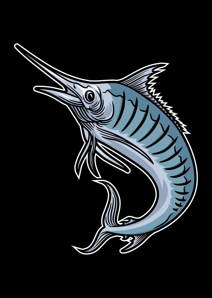 'Fishing 02' Poster, picture, metal print, paint by hendra pratama ...