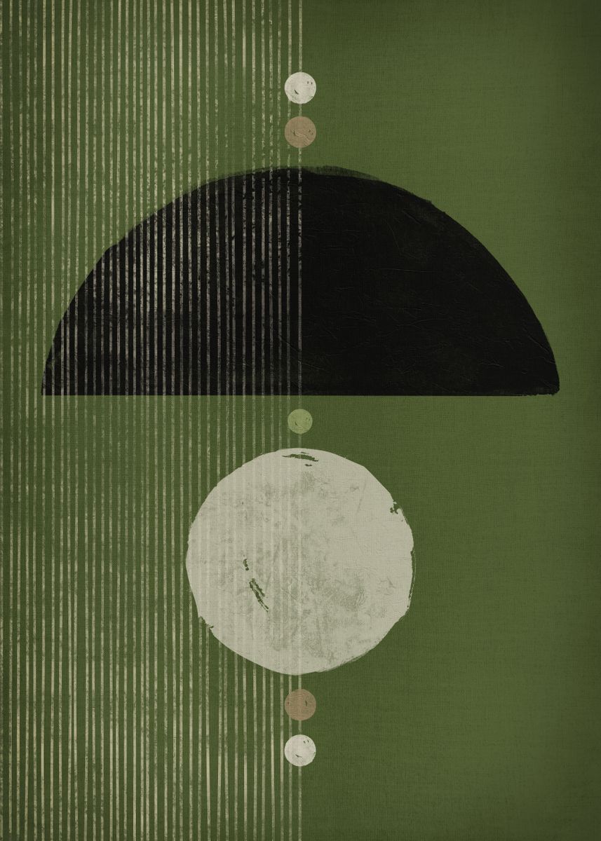 'Evergreen Mind No4' Poster, picture, metal print, paint by Ema ...