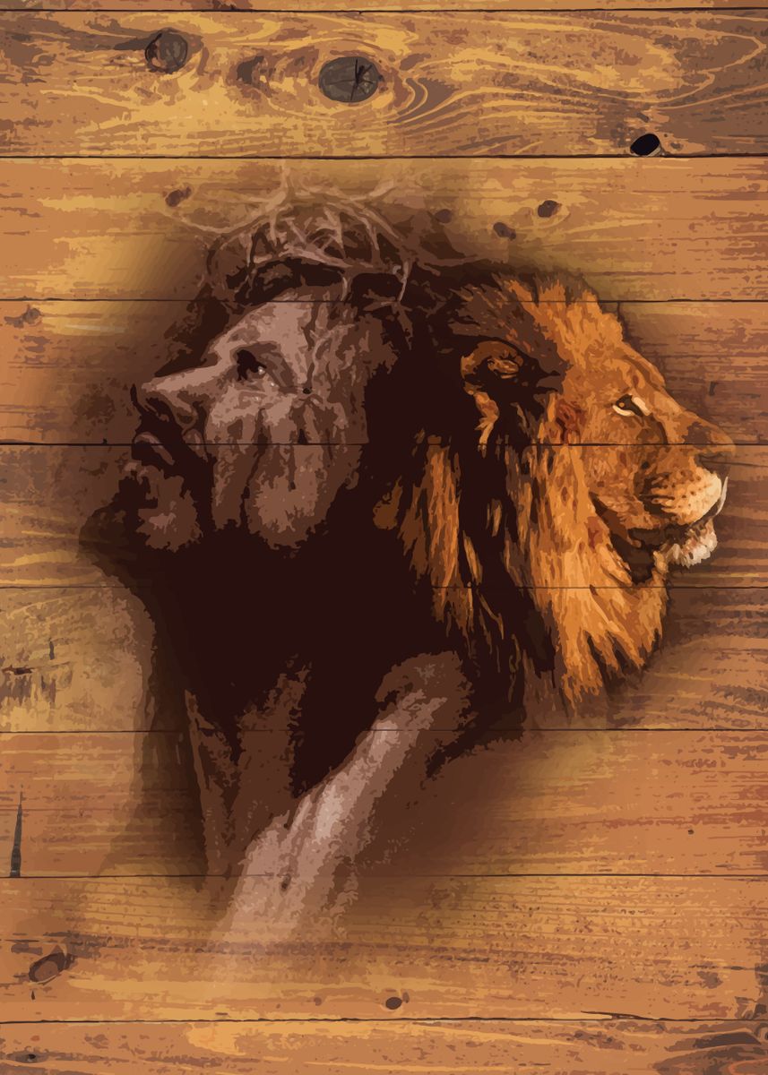 'Jesus King ' Poster, picture, metal print, paint by Art Creative ...