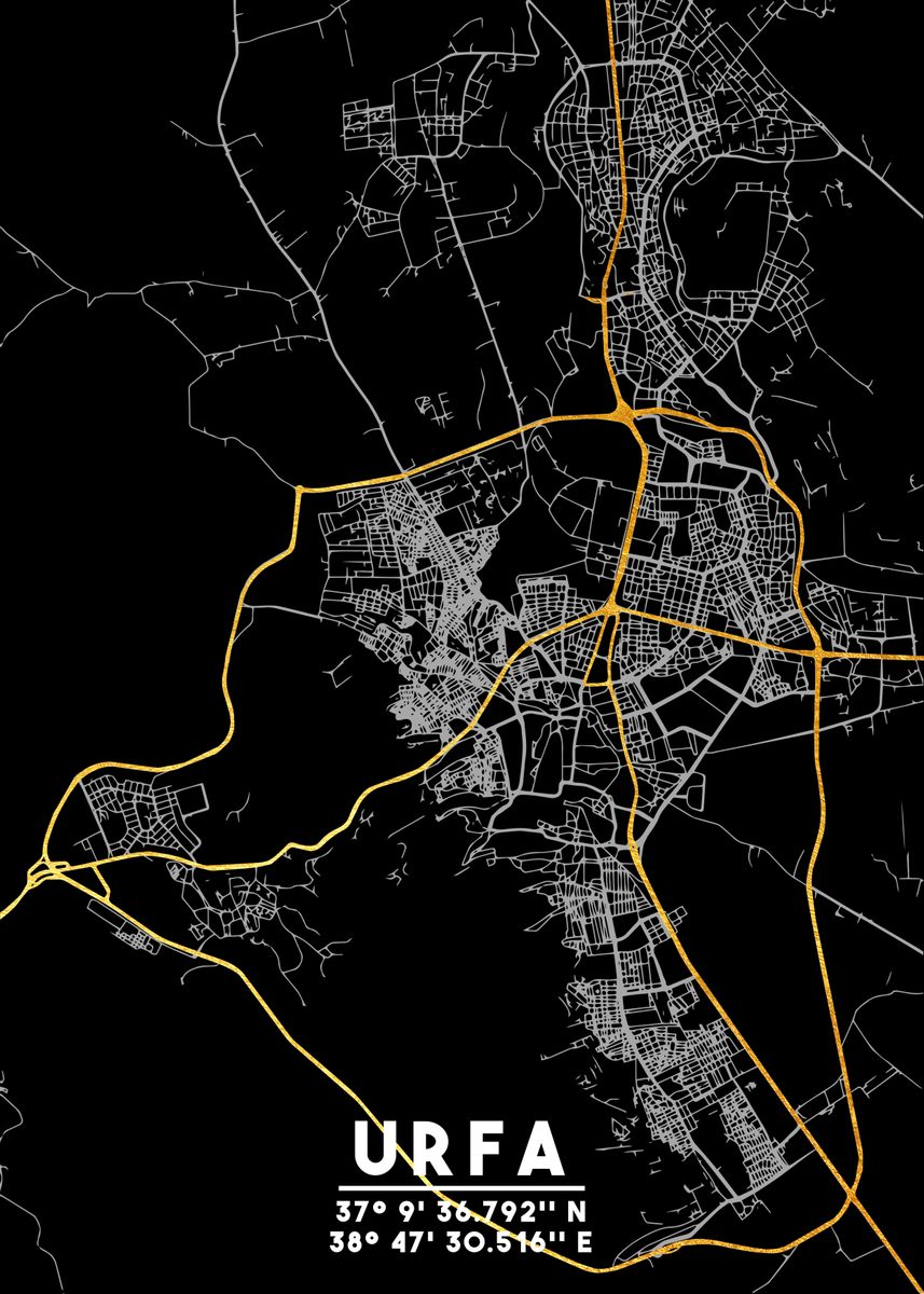 'Urfa Turkiye' Poster, picture, metal print, paint by Clayborne Frank ...