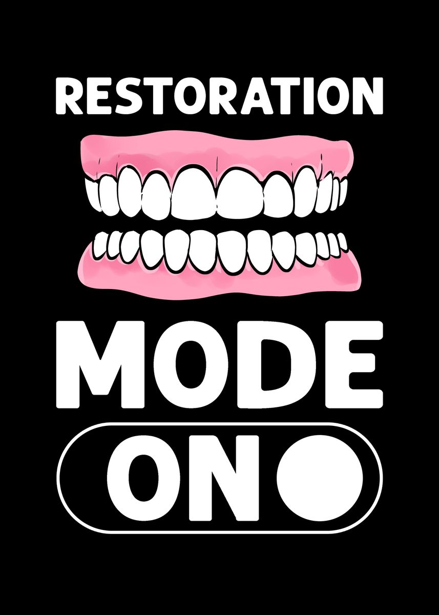 'Restoration Mode On' Poster, picture, metal print, paint by Fabian El ...