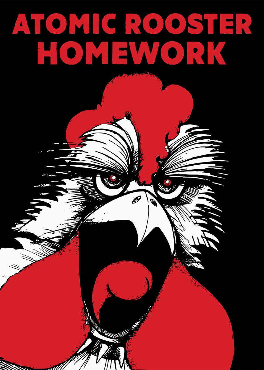 'Atomic Rooster Band' Poster, picture, metal print, paint by supergaff ...