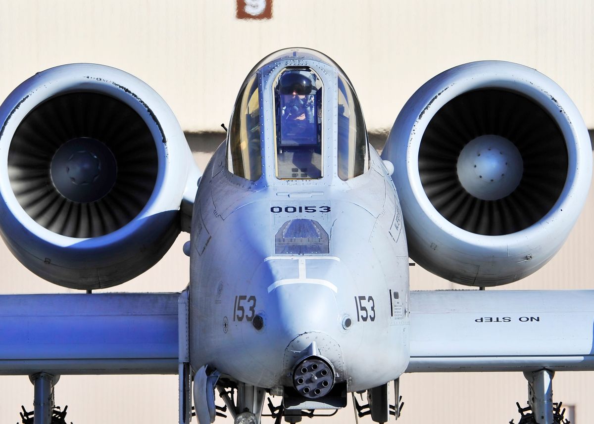 'A10 cockpit' Poster by Galaxy Images | Displate