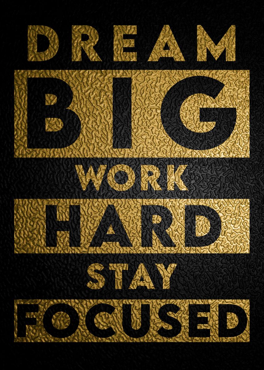 'Inspirational Quote' Poster, picture, metal print, paint by Reality ...