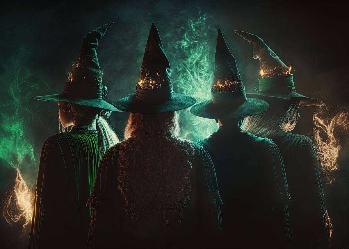 'Four Sisters Witches' Poster by Youwantit | Displate