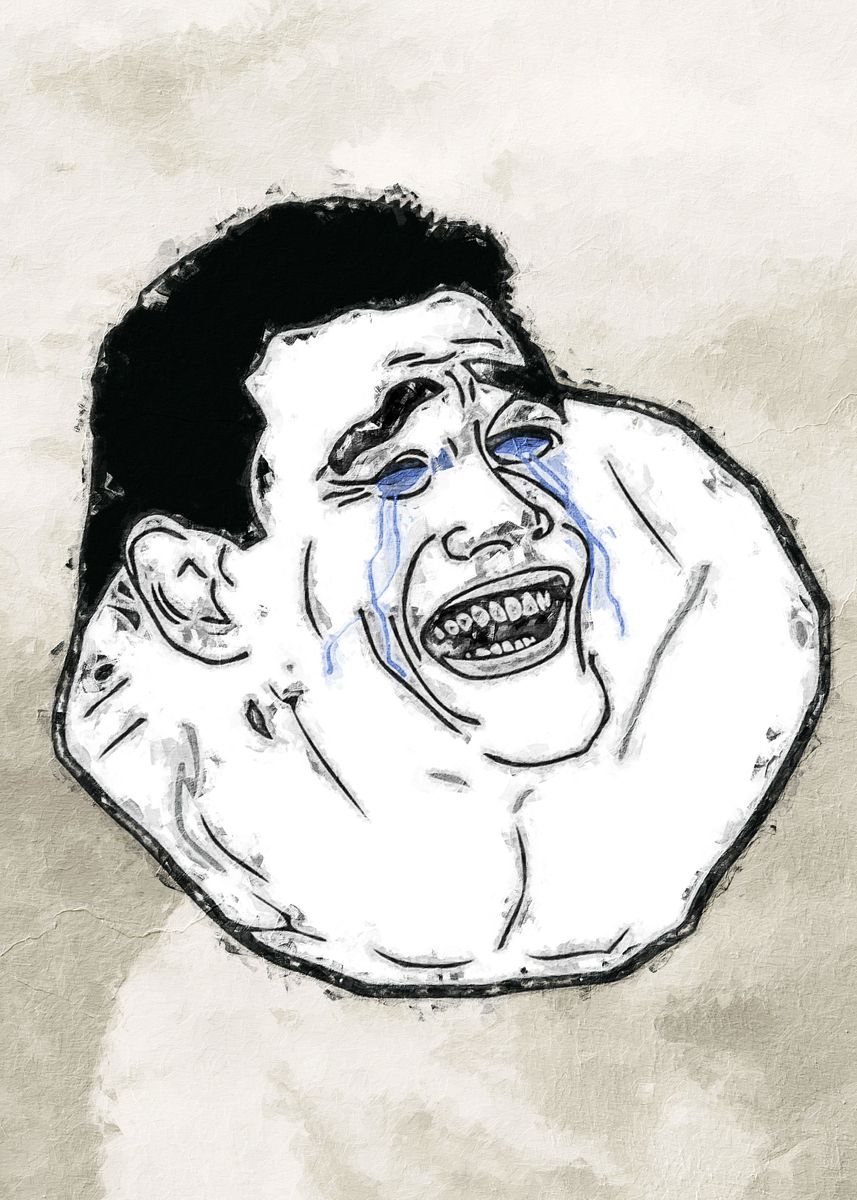 'yao ming meme' Poster, picture, metal print, paint by Meme Daily ...