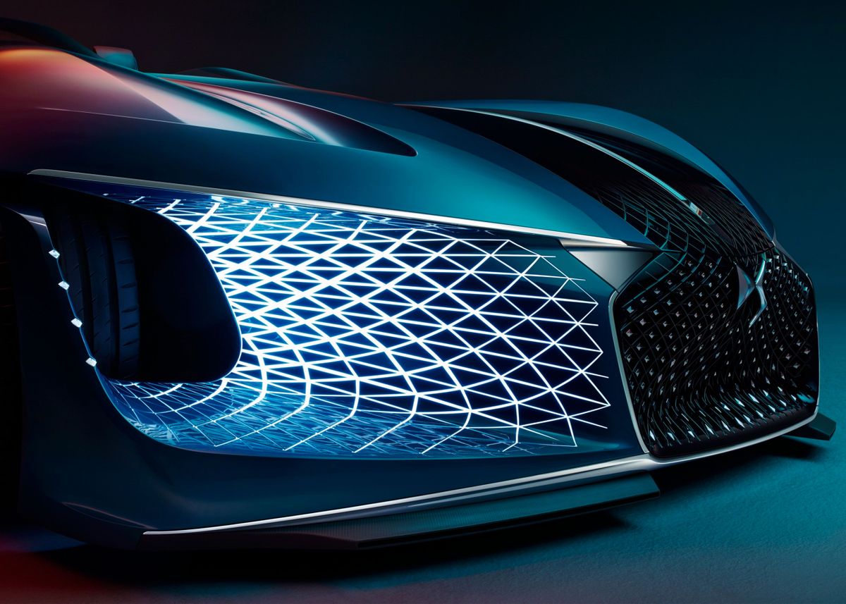 'citroen ds x e tense' Poster by Monster Car | Displate