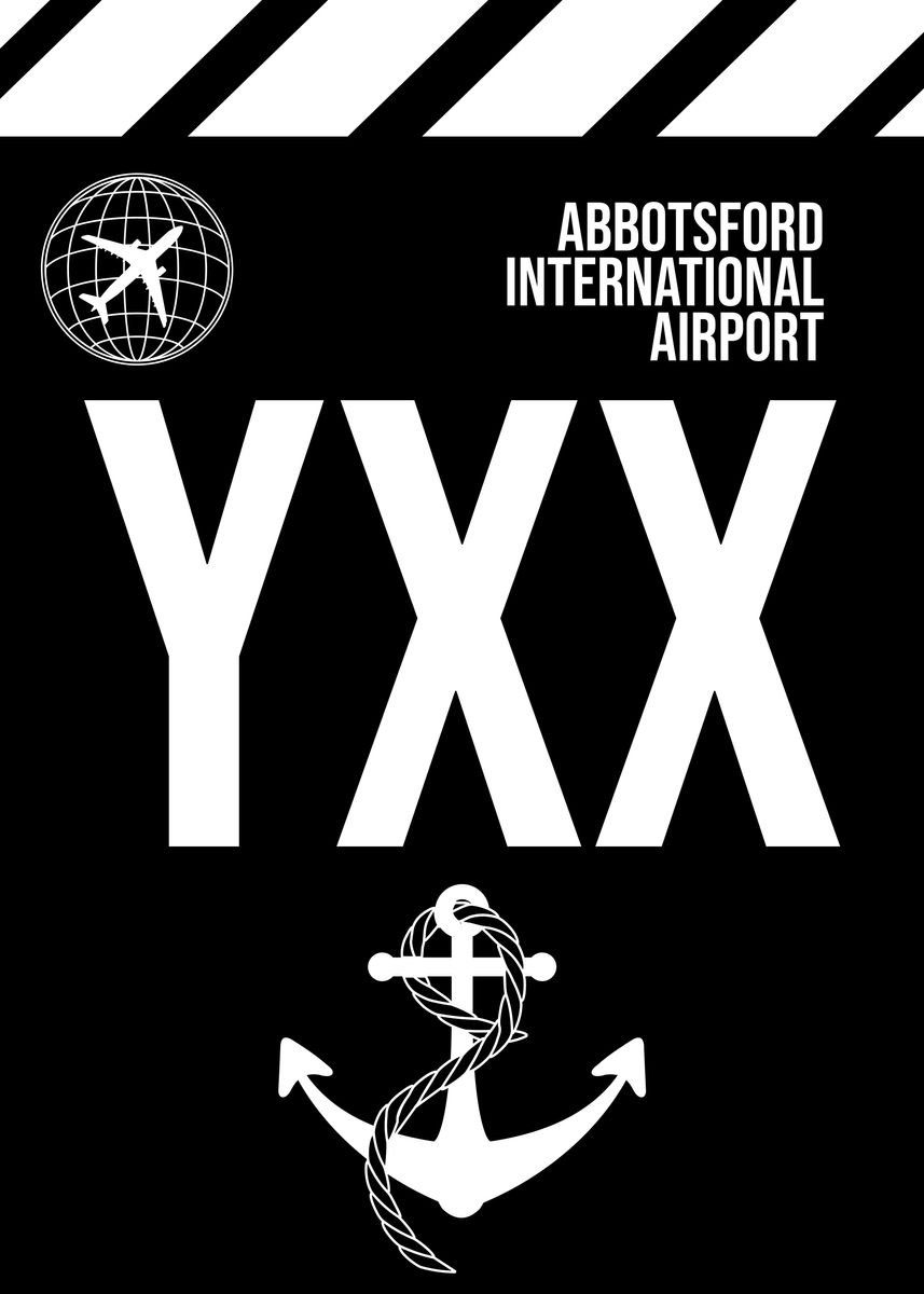 'YXX ABBOTSFORD' Poster, picture, metal print, paint by Atomic Chinook | Displate