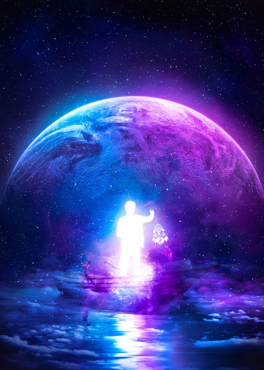 'SOUL ELUSION' Poster, picture, metal print, paint by Aron Visuals ...