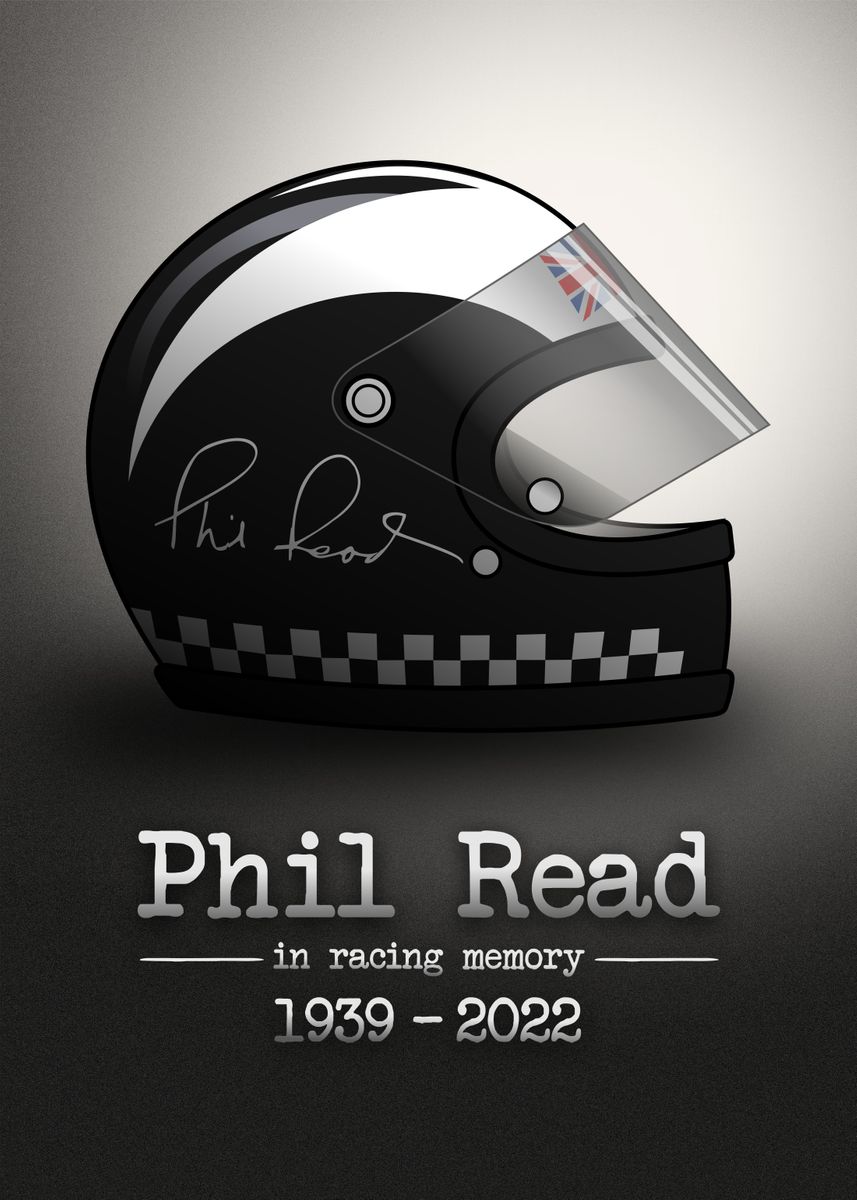 'TRIBUTE TO PHIL READ' Poster, picture, metal print, paint by Flux Lab ...