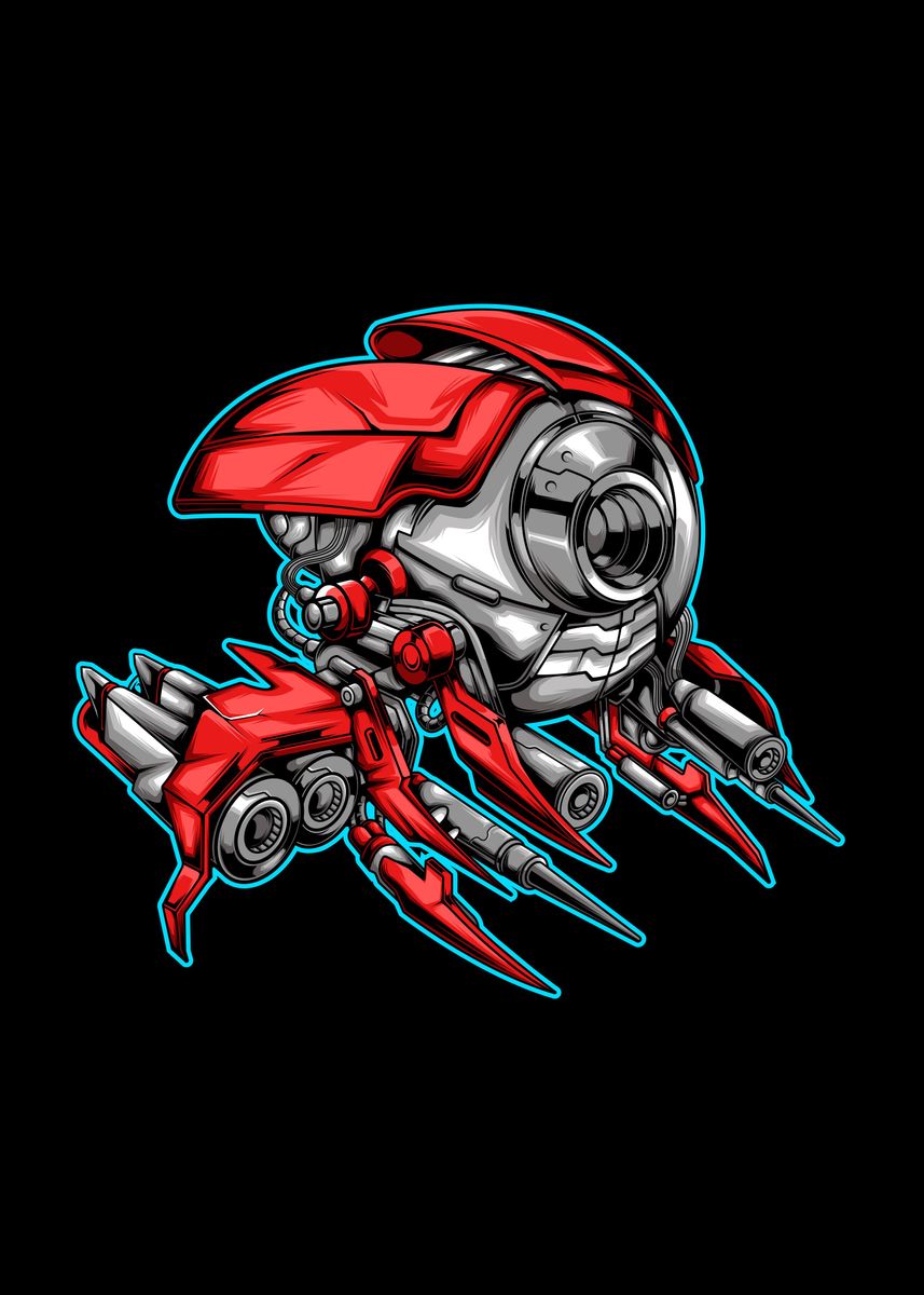 'Alien plane' Poster, picture, metal print, paint by JusticeEichmann ...