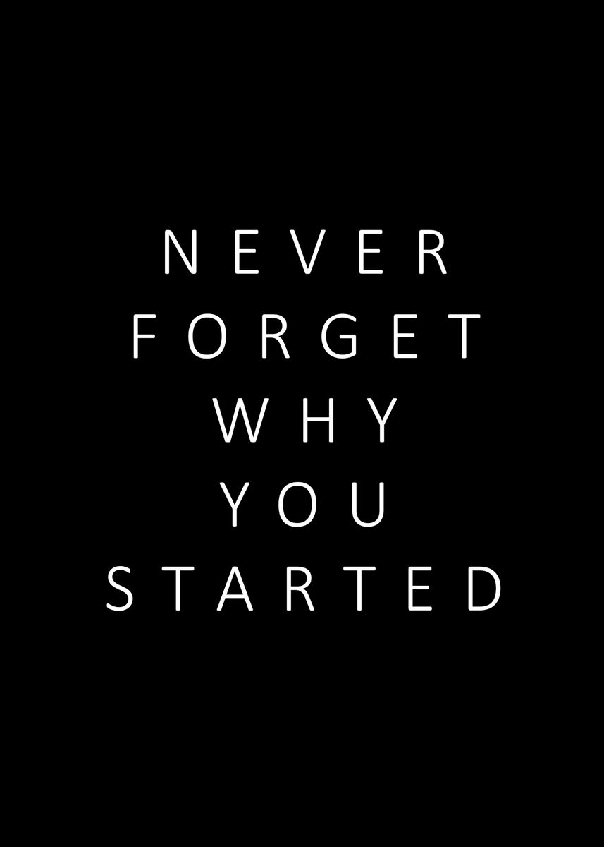 'Never forget' Poster, picture, metal print, paint by Kaly Prints ...