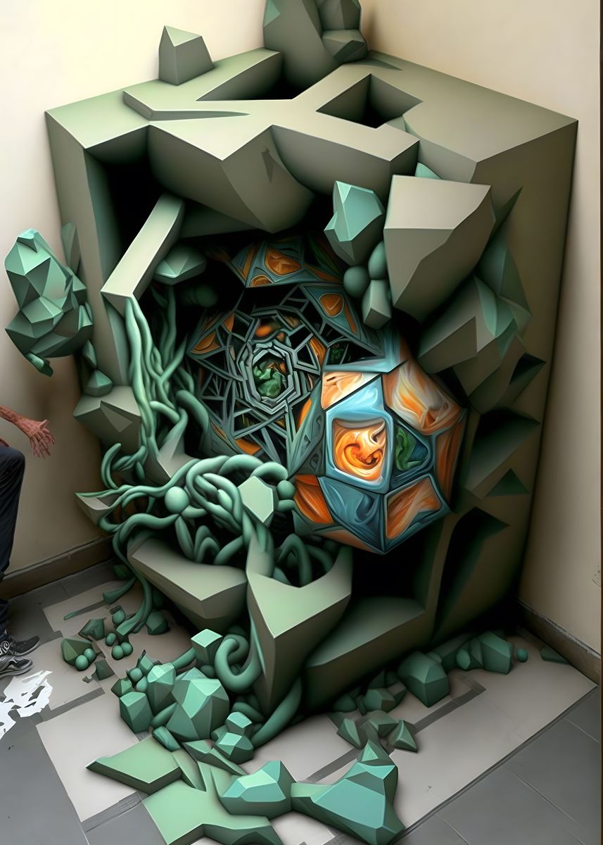 'Urban Street Art' Poster by David Godbehere | Displate