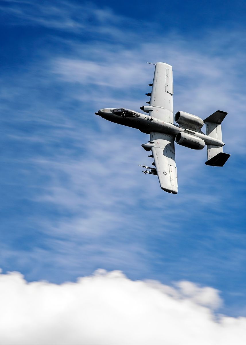 'A10 Thunderbolt' Poster, picture, metal print, paint by Galaxy Images ...