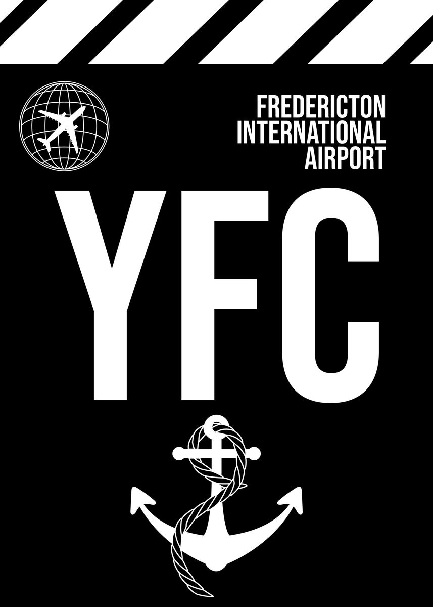 'YFC FREDRICTON' Poster, picture, metal print, paint by Atomic Chinook ...