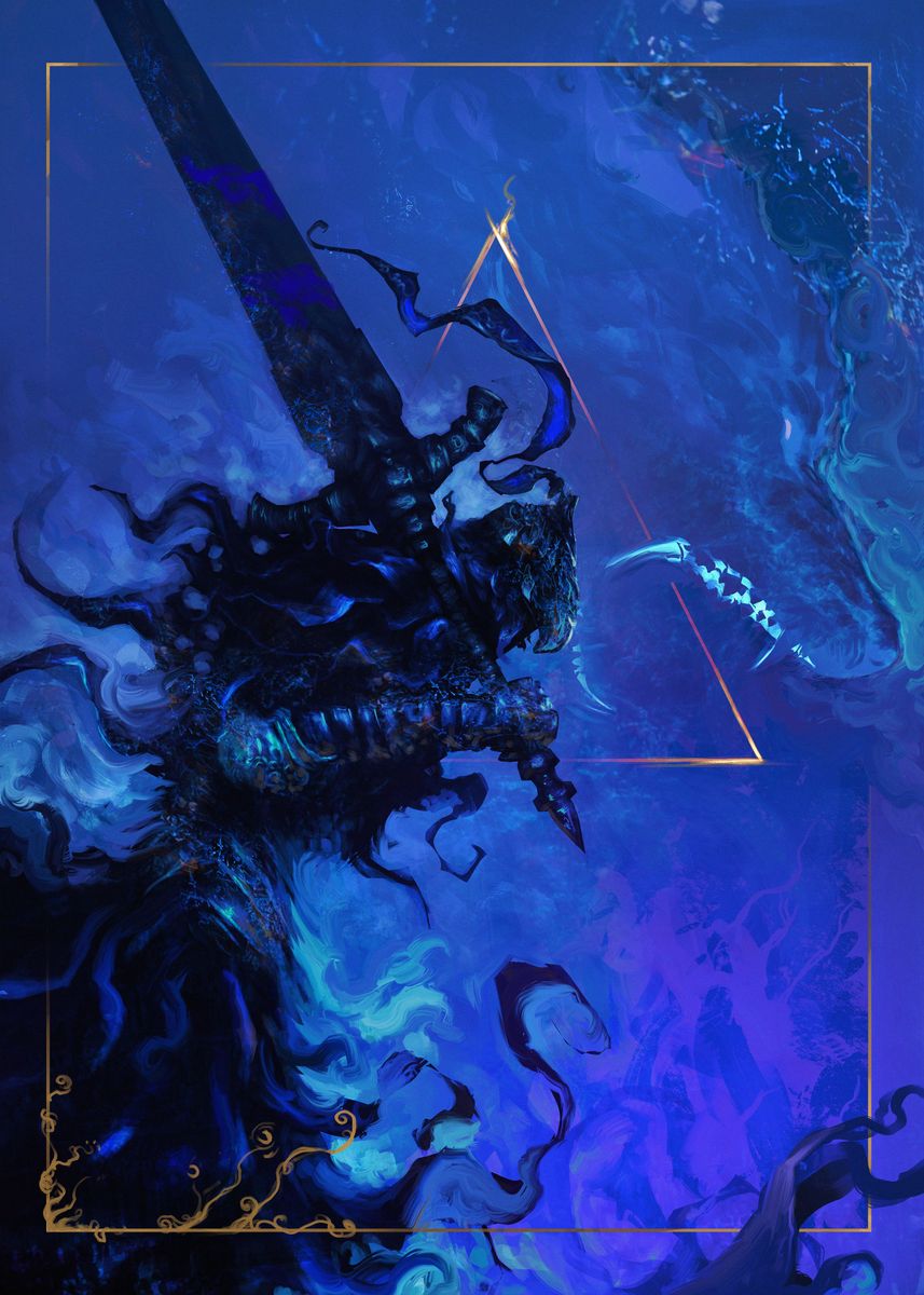 'Lone wolf 2' Poster, picture, metal print, paint by Anato Finnstark ...