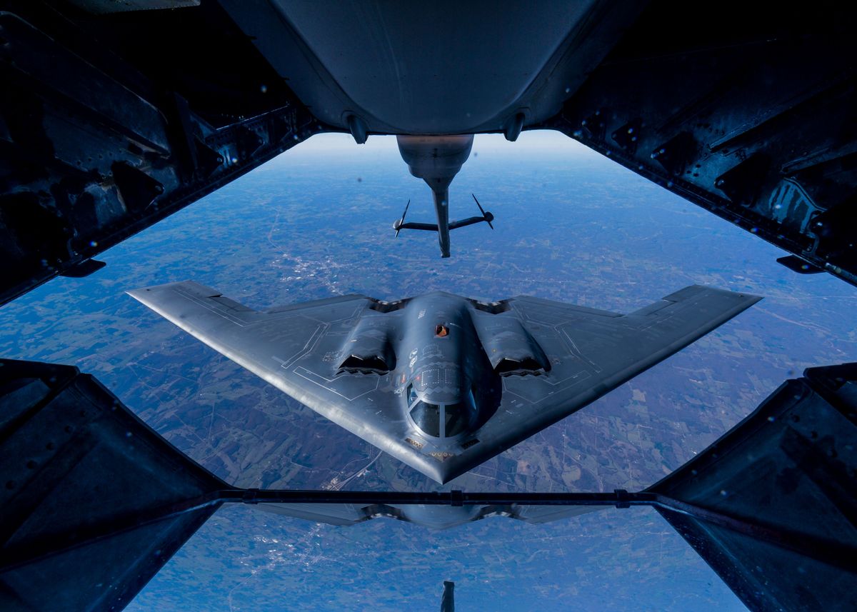 'B2 Bomber' Poster by Tim | Displate