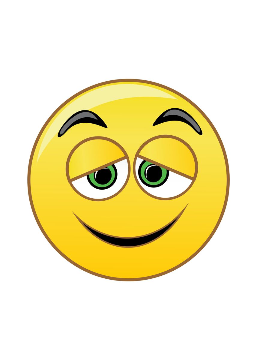 'emoticons ' Poster, picture, metal print, paint by Lunzii Art | Displate