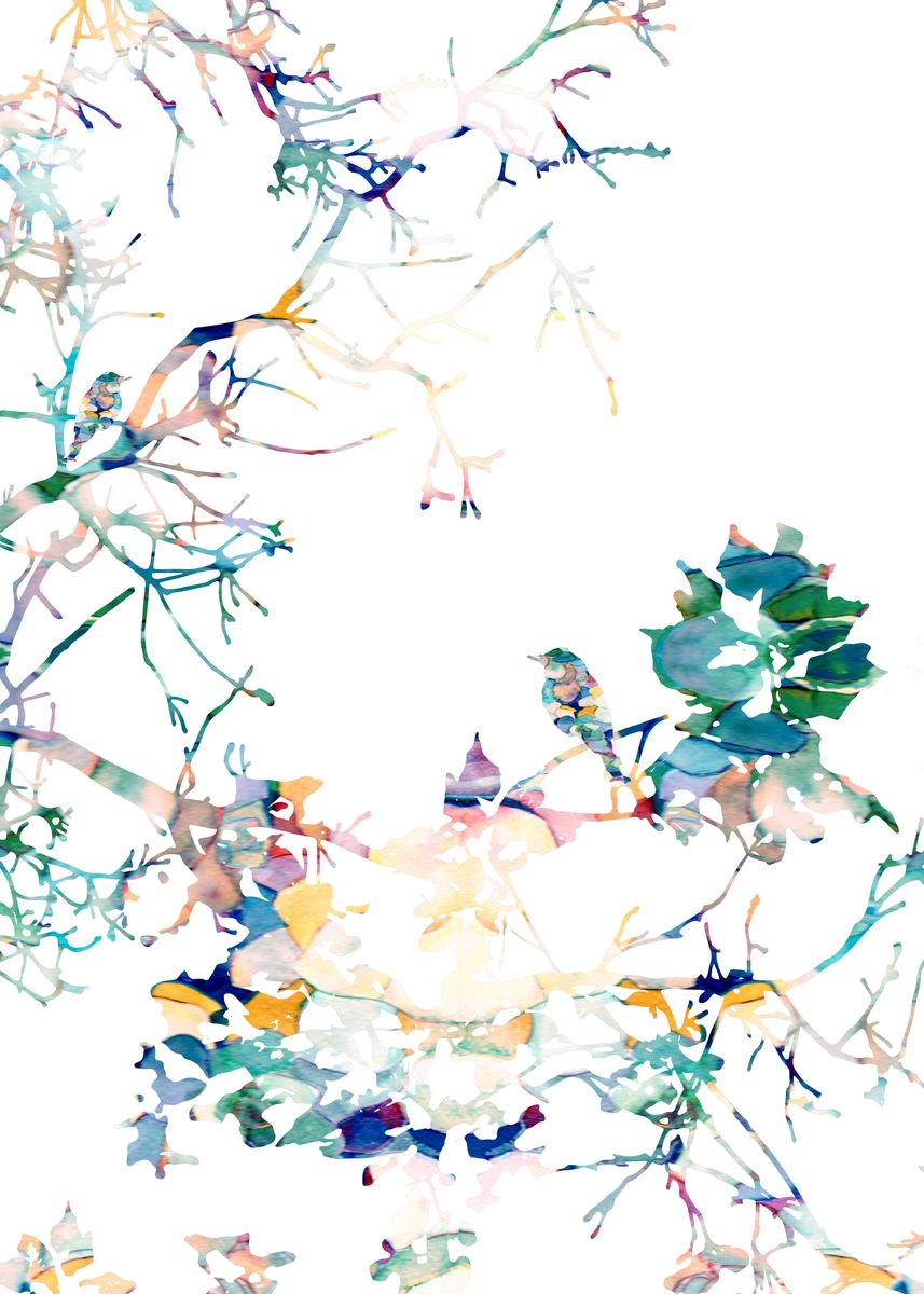 'A New Day' Poster, picture, metal print, paint by EMJAY Heiss | Displate