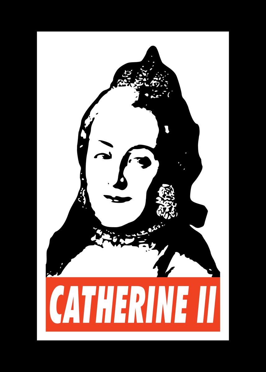 'Catherine The Great' Poster, picture, metal print, paint by Filip ...