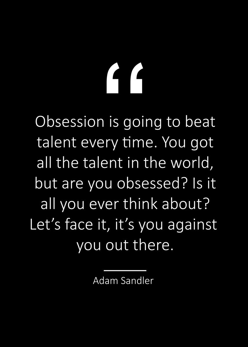 'Obsession' Poster, picture, metal print, paint by Kaly Prints | Displate