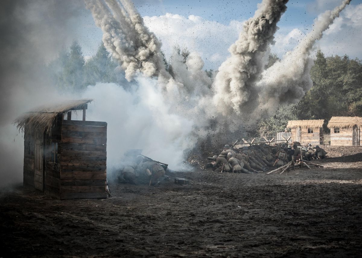 'Bomb Nuclear Explosion' Poster by New Creative | Displate