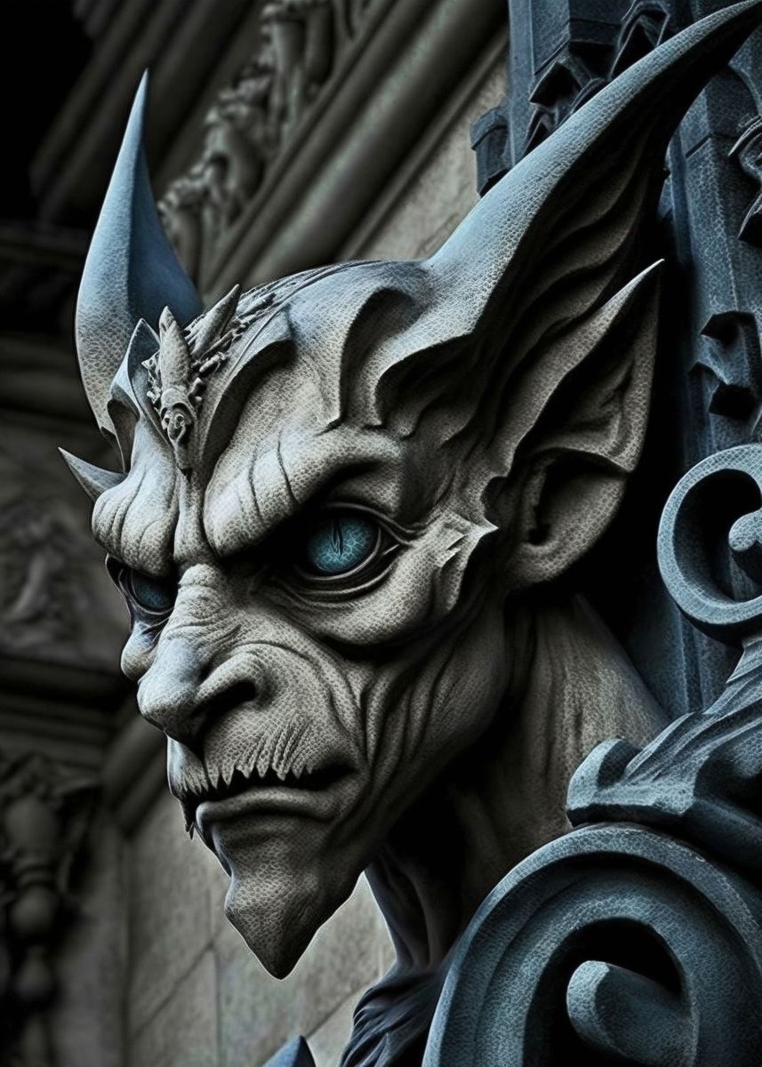'The Stone Sentinel' Poster, picture, metal print, paint by Steel ...