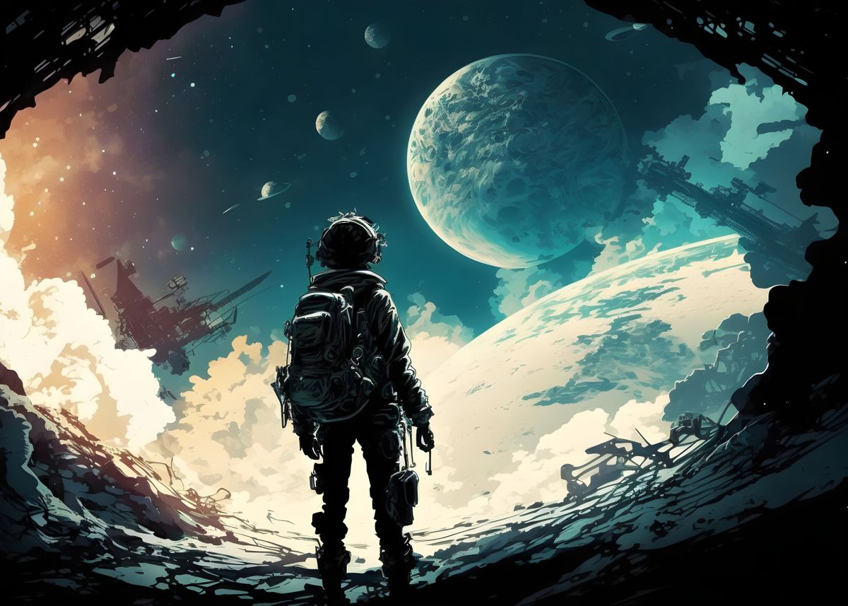 'New world' Poster by Shiro | Displate