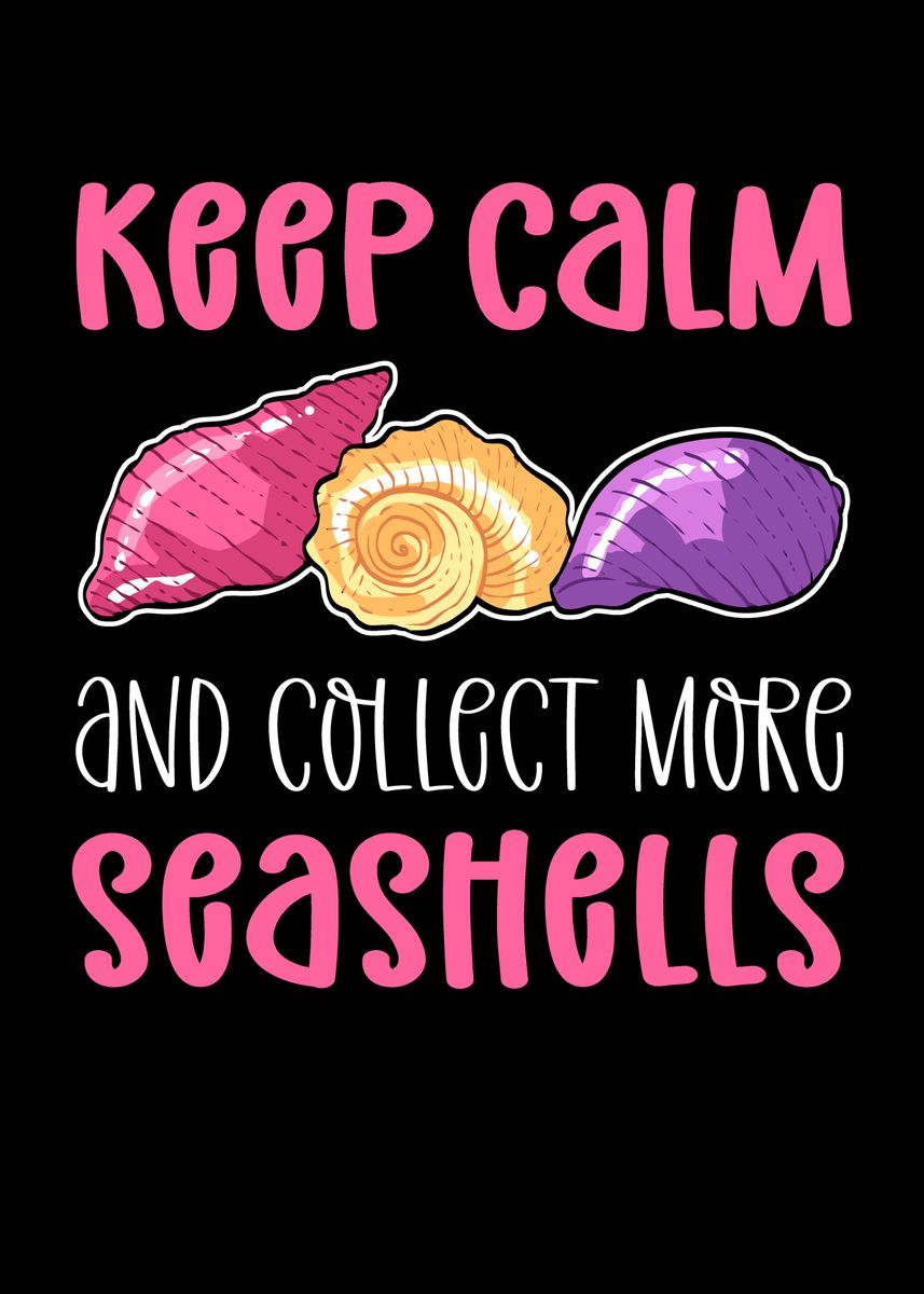 'Keep Calm Collect More' Poster, picture, metal print, paint by Fabian ...