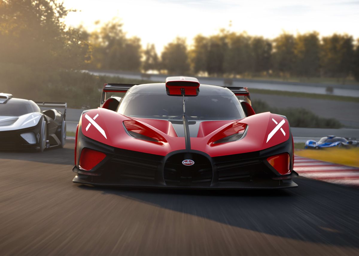 'Bugatti Bolide' Poster by Spot Cars | Displate