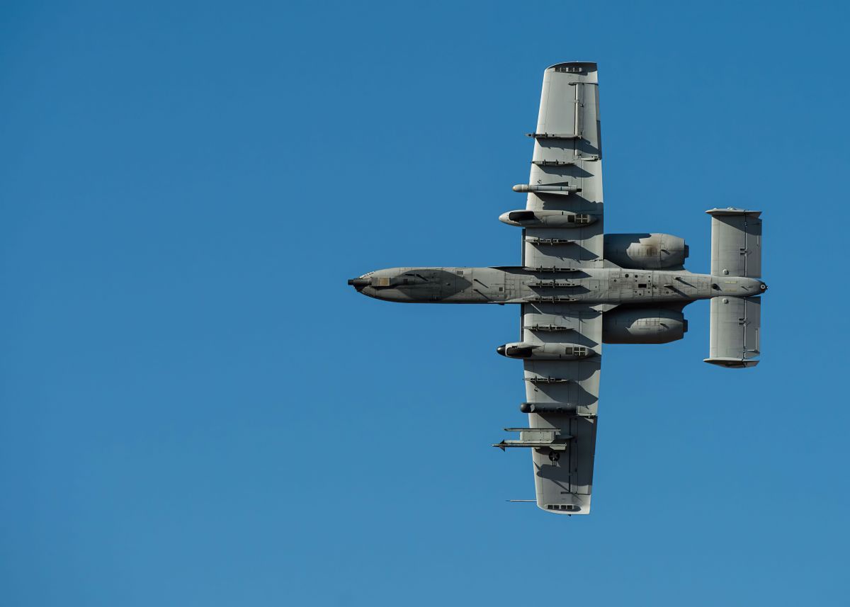 'A10 Belly' Poster by Galaxy Images | Displate