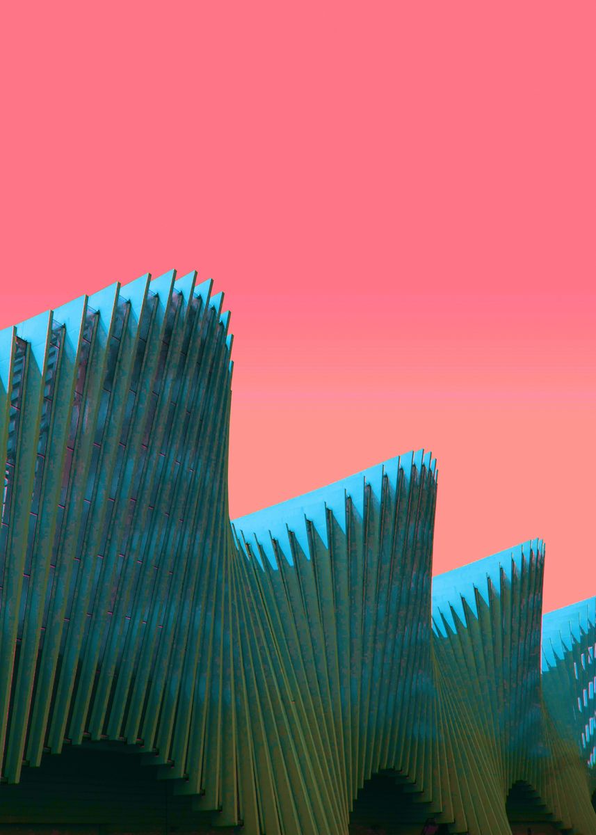 'the Auditorium' Poster, picture, metal print, paint by Braxxaz | Displate