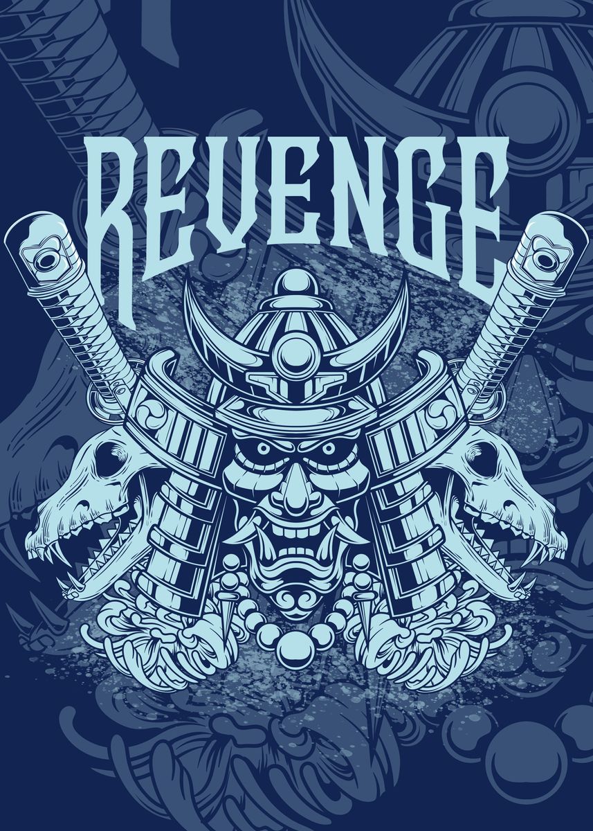 'Revenge' Poster by Iqbal harris | Displate