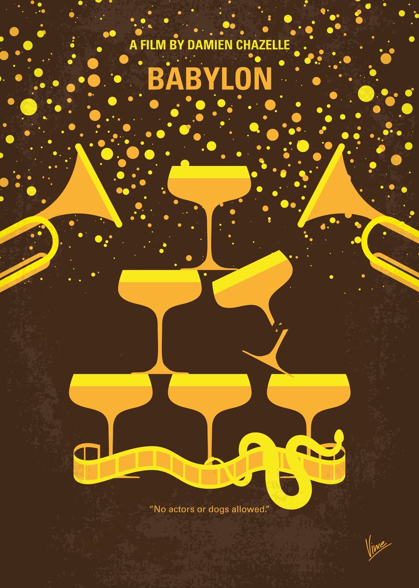 'No1353 My Babylon ' Poster, picture, metal print, paint by Chungkong ...