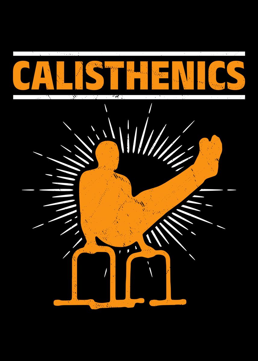 'Calisthenics Training' Poster, picture, metal print, paint by ...