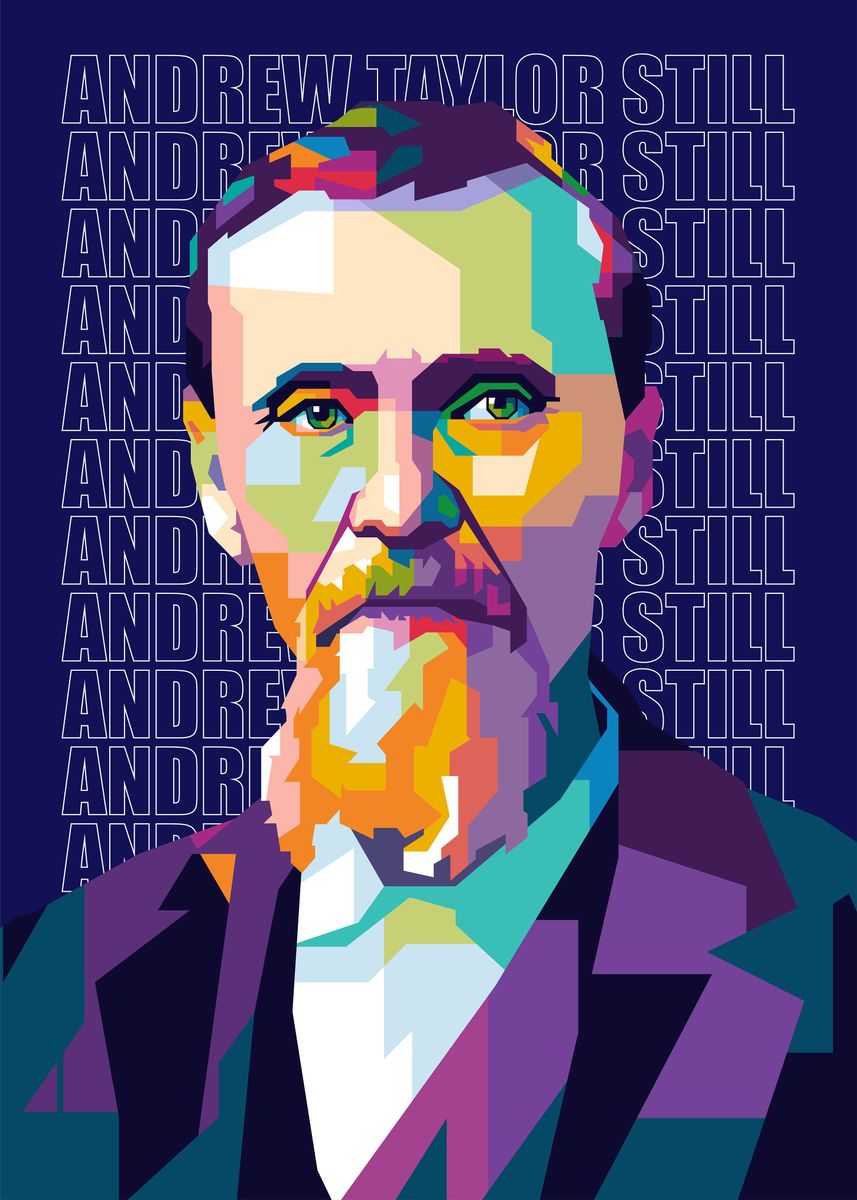 'Andrew Taylor Still' Poster, picture, metal print, paint by Erick Sato ...
