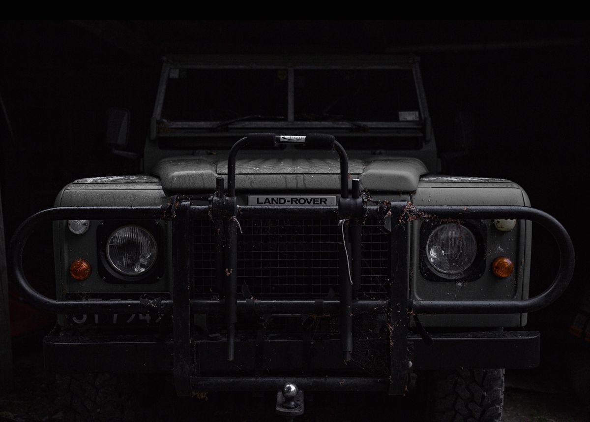 'Land Rover' Poster by Monster Car | Displate