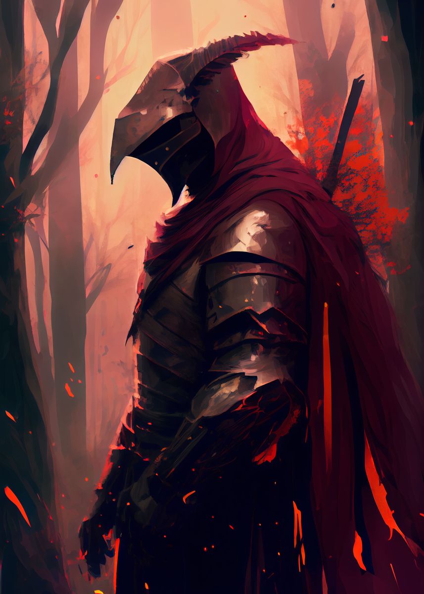 'Wandering Rogue' Poster, picture, metal print, paint by Polymath ...