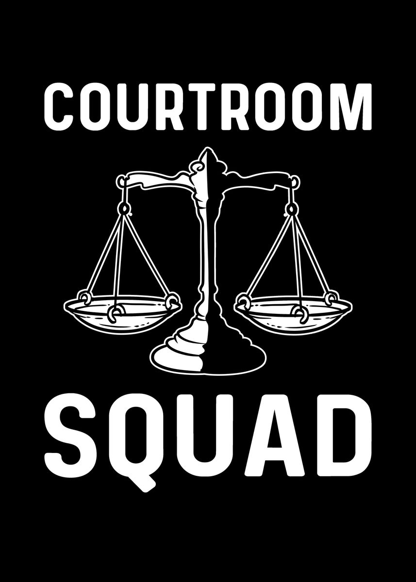 'Law School Courtroom' Poster, picture, metal print, paint by Fabian El ...