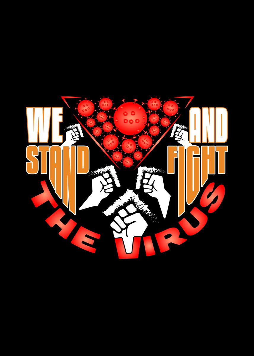 'We Stand and Fight' Poster, picture, metal print, paint by Beone ...