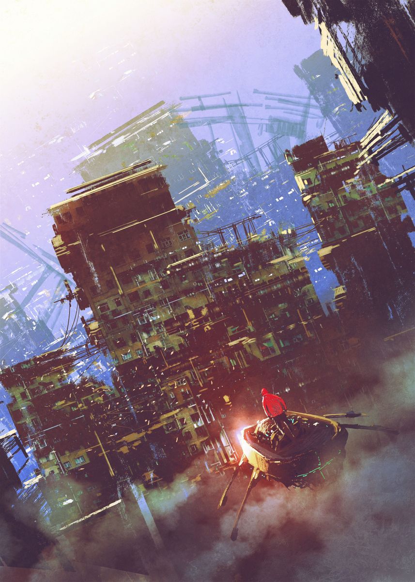 'cyberpunk concept' Poster, picture, metal print, paint by Color Art ...