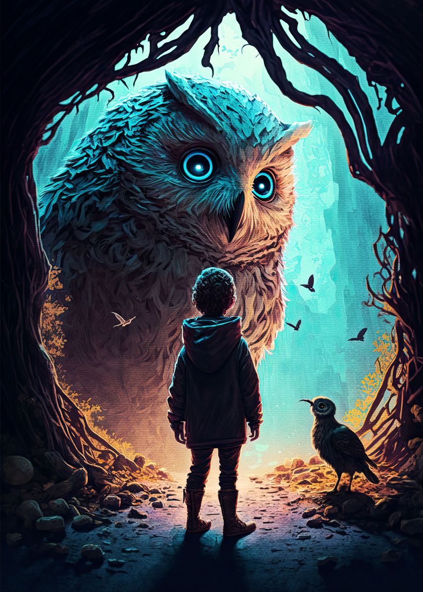 'Fairy Tales' Poster, picture, metal print, paint by Muh Asdar | Displate