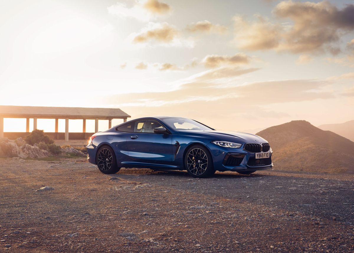 'BMW M8' Poster by Spot Cars | Displate