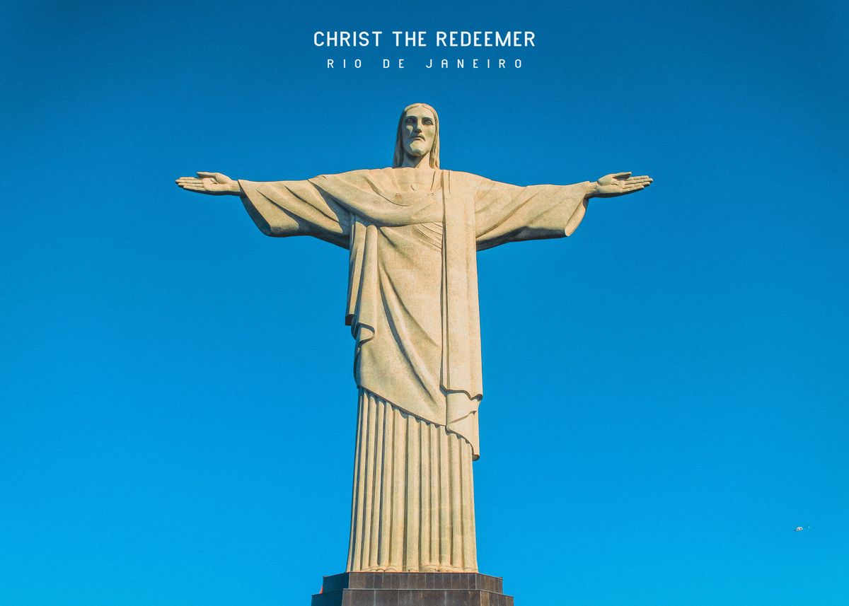 'Christ the Redeemer ' Poster by Travel Addict | Displate